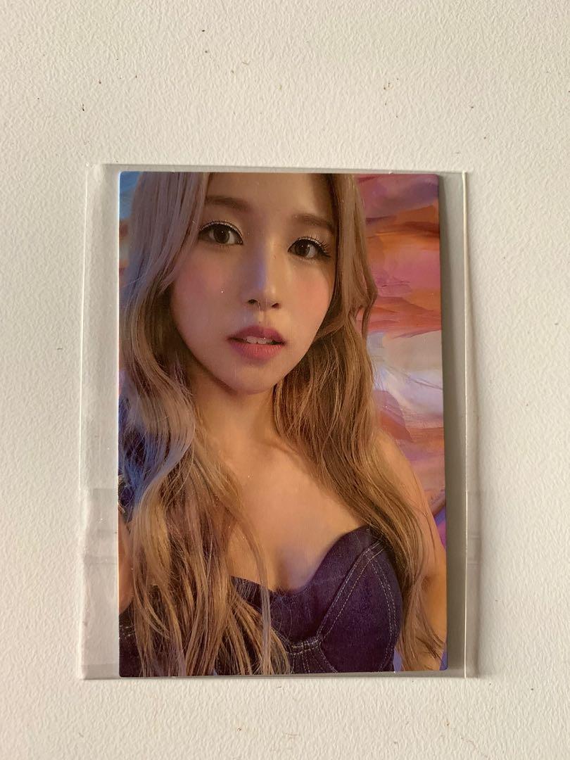 Twice Mina Eyes Wide Open Random Photocard Hobbies And Toys