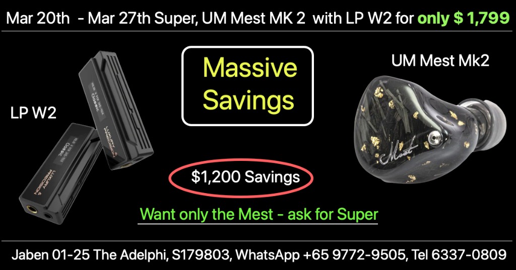 UM Mest Mk 2, Audio, Earphones on Carousell