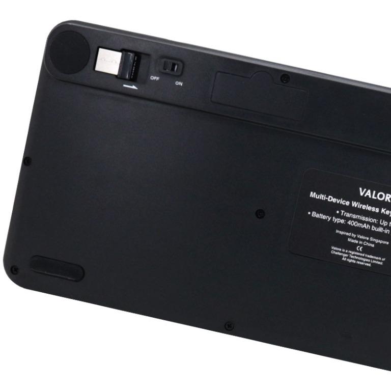Valore Multi-Device Wireless Keyboard (AC147), Computers & Tech, Parts & Accessories, Computer ...