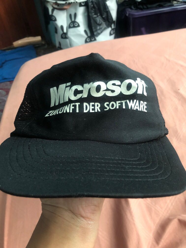 VINTAGE MICROSOFT, Men's Fashion, Watches & Accessories, Cap & Hats on ...