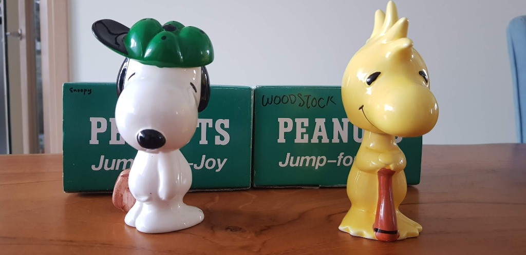 Vintage Peanuts Jump-for-joy - Snoopy & Woodstock, Hobbies & Toys ...