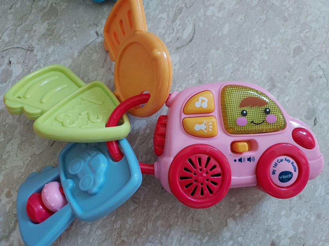 VTech my first car key rattle toy, Hobbies & Toys, Toys & Games on ...