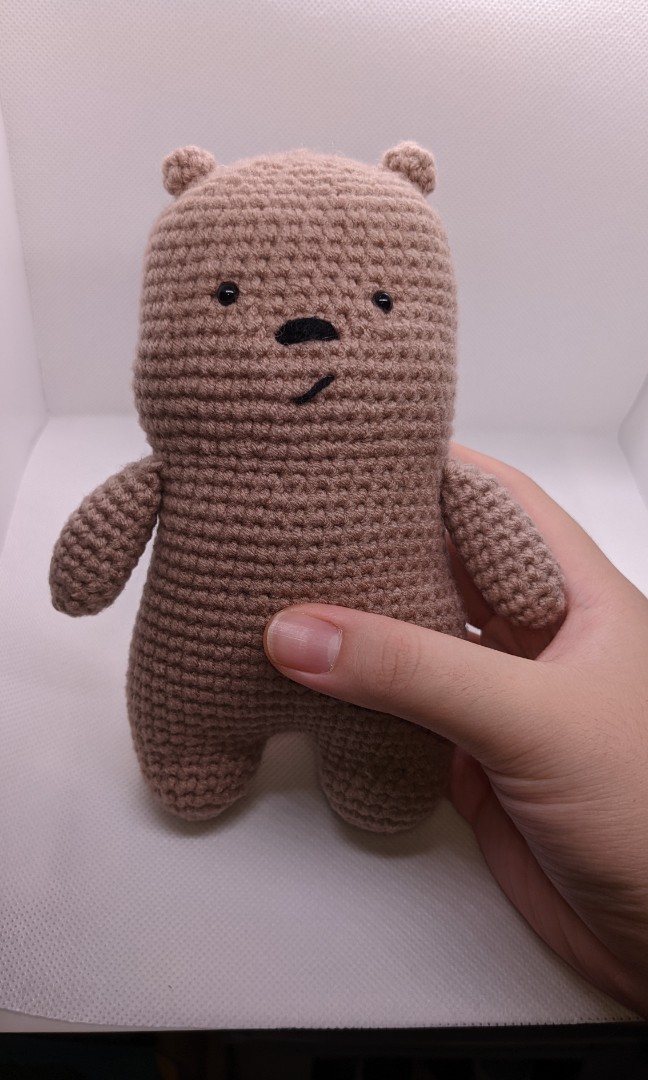 we bare bears crochet, Hobbies & Toys, Stationery & Craft, Handmade ...