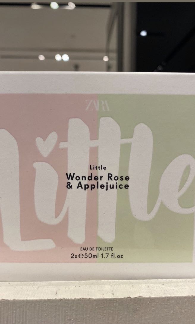 Zara Little Wonder Rose & Apple Juice, Beauty & Personal Care ...