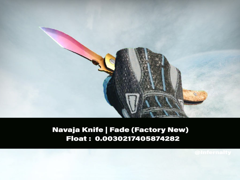 (0.003FV) Navaja Knife Fade FN CSGO SKINS KNIVES, Video Gaming, Gaming Accessories, In-Game ...