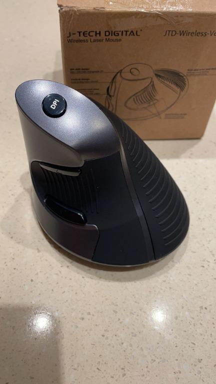 1015) J-Tech Digital Scroll Endurance - USB Vertical Ergonomic Wireless ...