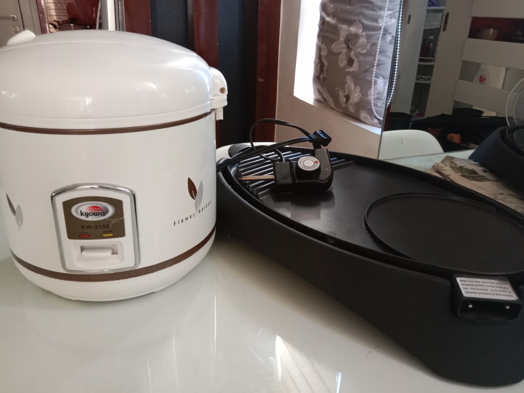 SUPER SALE!!!! 10 cups rice cooker & bbq grill bundle, TV & Home ...
