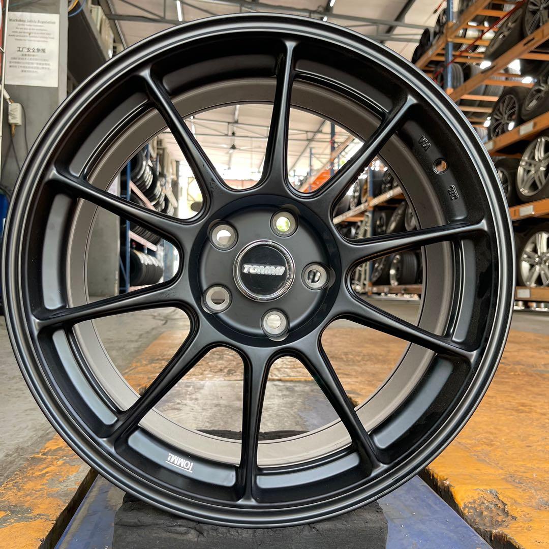 18” TOMMI TMF076 MATT BLACK SPORT RIM, Car Accessories, Tyres & Rims on ...