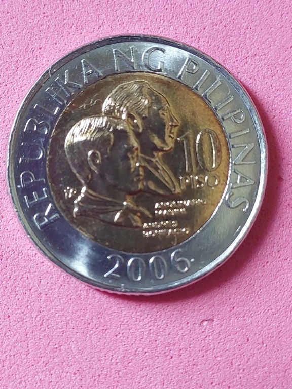 2006 10 peso frost coin with error on Carousell