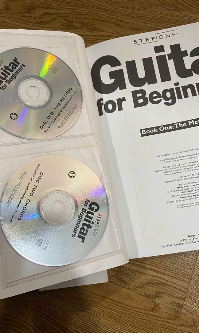 2 guitar beginner books with CDs, Hobbies & Toys, Books & Magazines ...