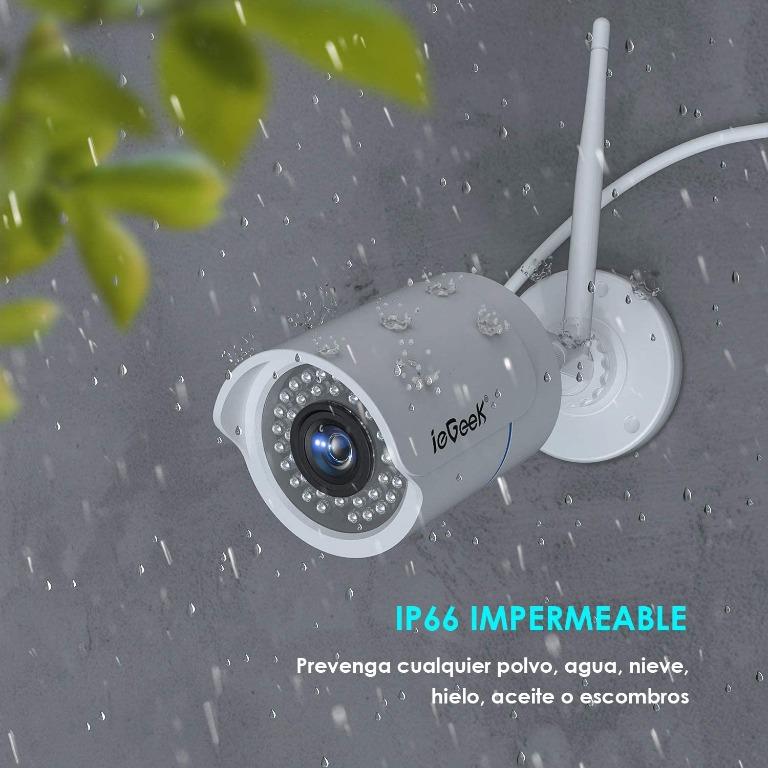 3411) IG62 ieGeek 2MP Security Outdoor Camera 1080P Waterproof Home ...