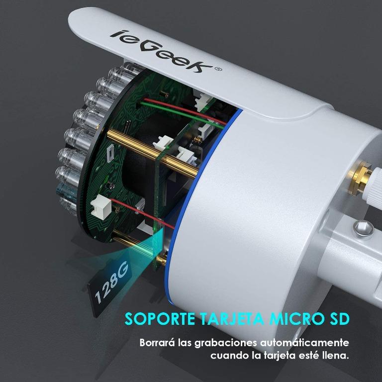 3411) IG62 ieGeek 2MP Security Outdoor Camera 1080P Waterproof Home ...