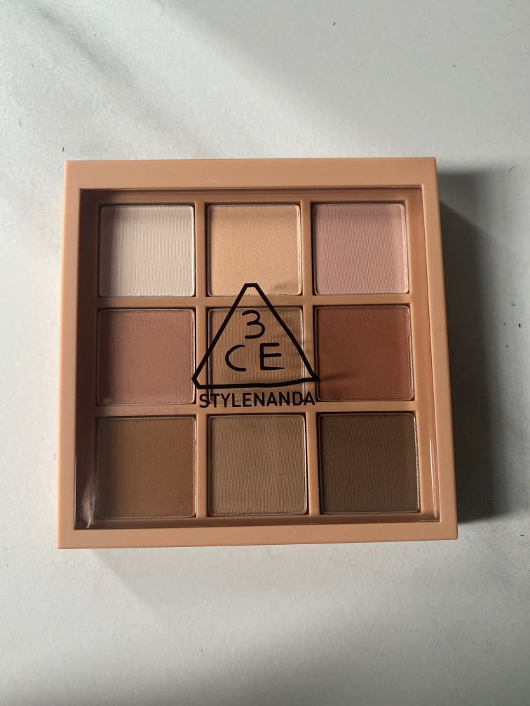 3CE Eyeshadow Palette in Smoother, Beauty & Personal Care, Face, Makeup ...