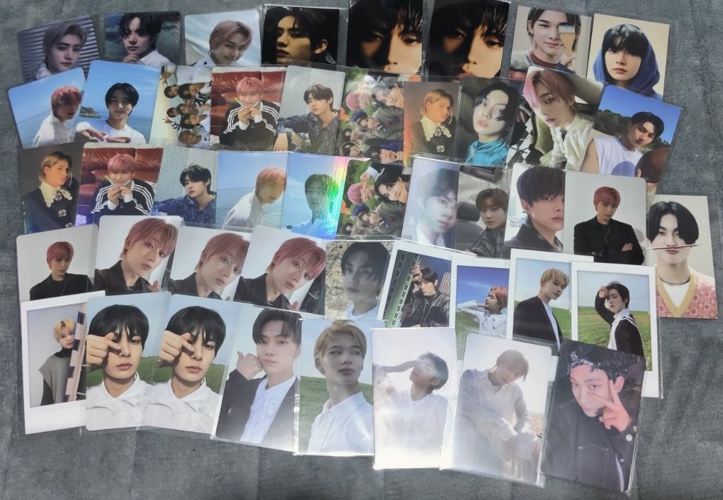 46 Enhypen Photocards including Jay Braso / Jay Sando, Heelocos, Global ...