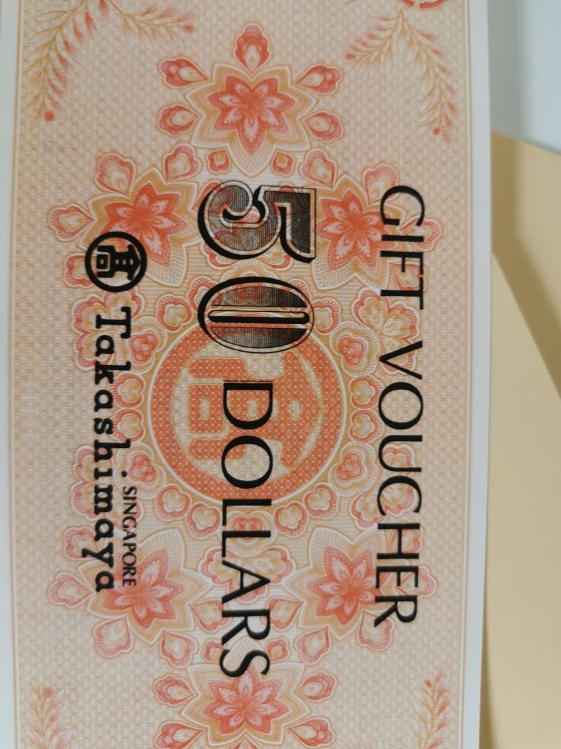 $50 Taka voucher, Tickets & Vouchers, Vouchers on Carousell