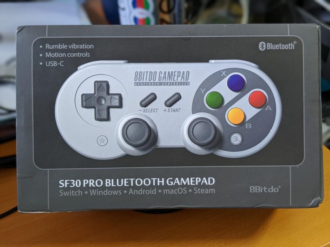 8Bitdo SF30 pro Wireless Bluetooth, Video Gaming, Gaming Accessories ...
