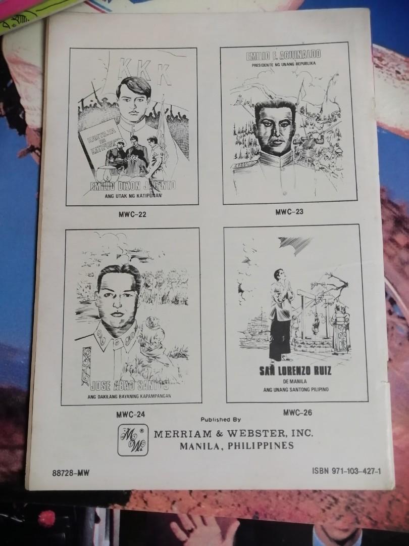 90's Komiks Apolinario Mabini, Hobbies & Toys, Books & Magazines ...