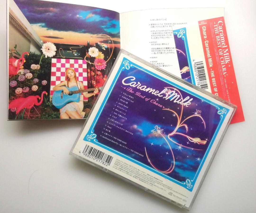 (日版) 精選 Chara Caramel Milk, 興趣及遊戲, 音樂、樂器 & 配件, 音樂與媒體 - CD 及 DVD - Carousell