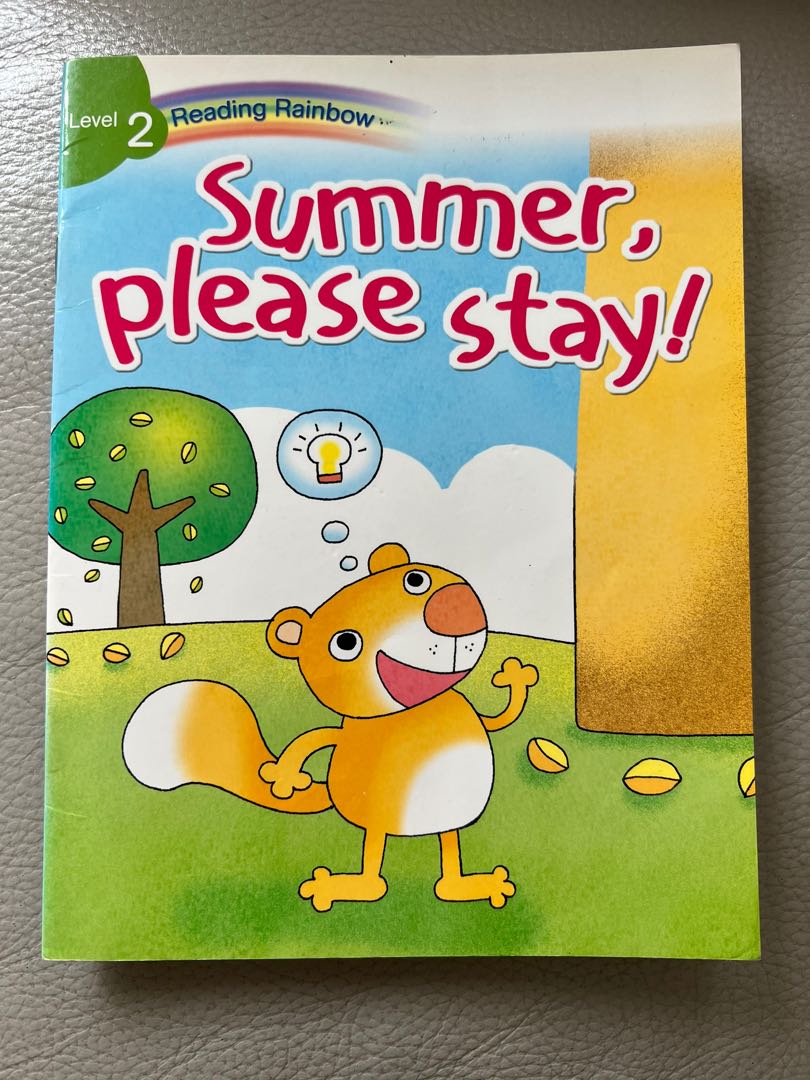 兒童英文圖書 Children Book 《Summer, please stay》, 興趣及遊戲, 書本 & 文具, 小朋友書 ...
