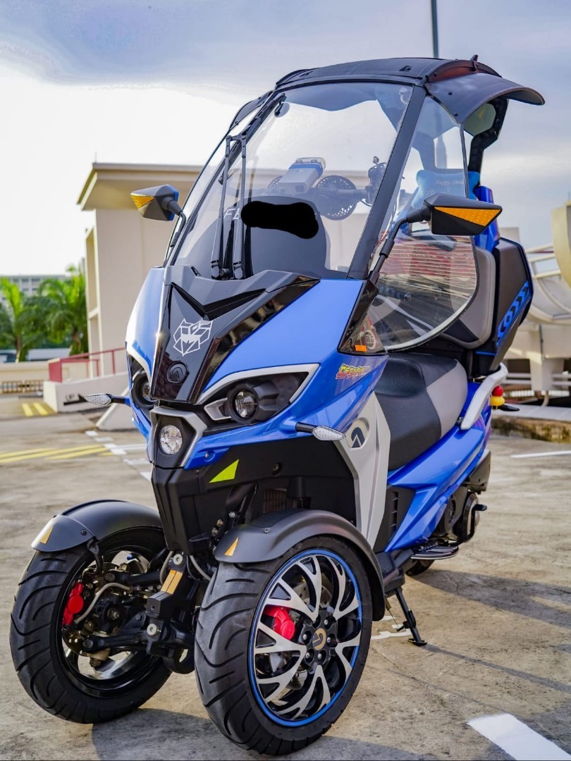 Adiva 200, Motorcycles, Motorcycle Accessories on Carousell