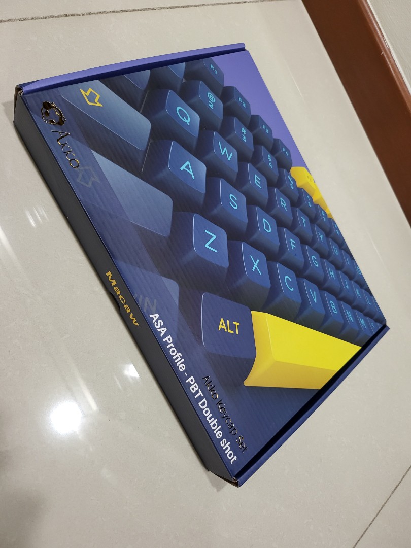 Akko Macaw keycaps set ASA profile, Computers & Tech, Parts ...
