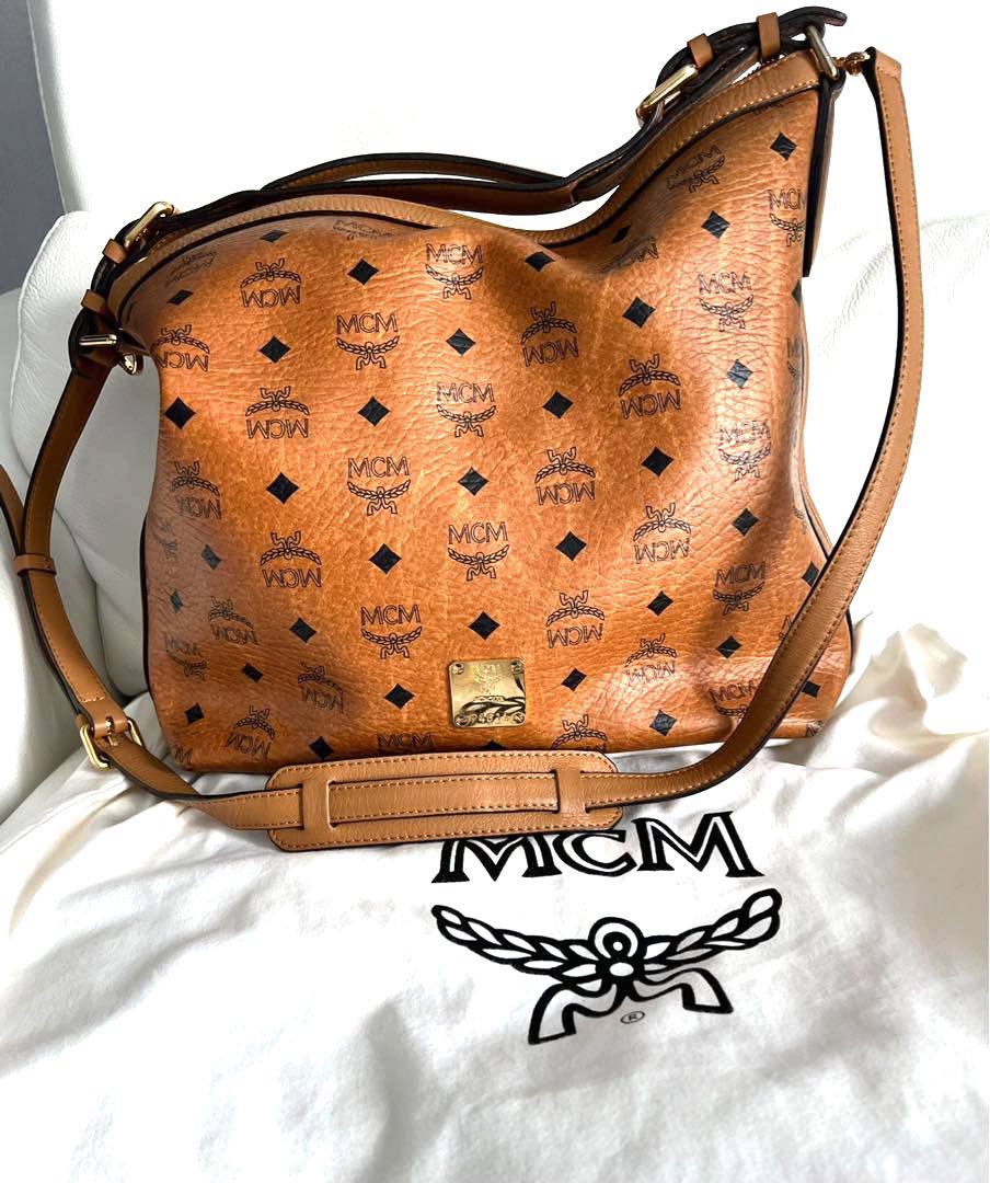 Authentic MCM Shoulder/Crossbody Bag, Women's Fashion, Bags & Wallets ...