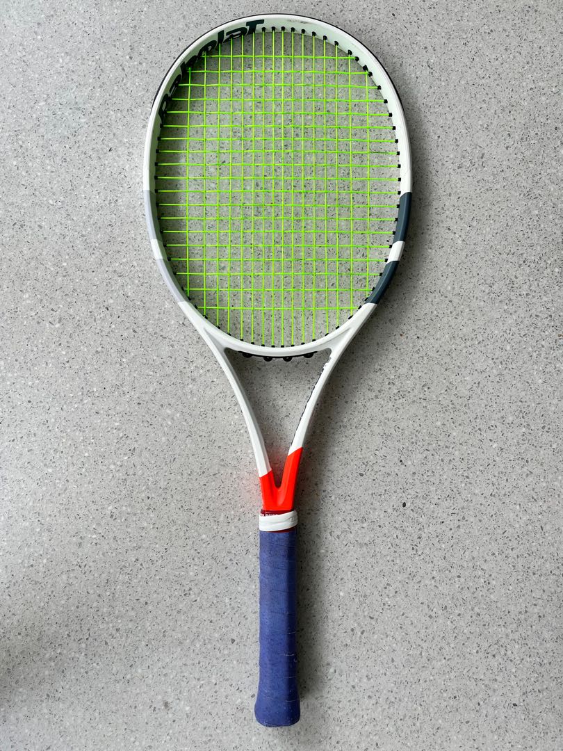 Babolat Pure Strike 16x19 2nd Gen L2 grip, Sports Equipment, Sports ...
