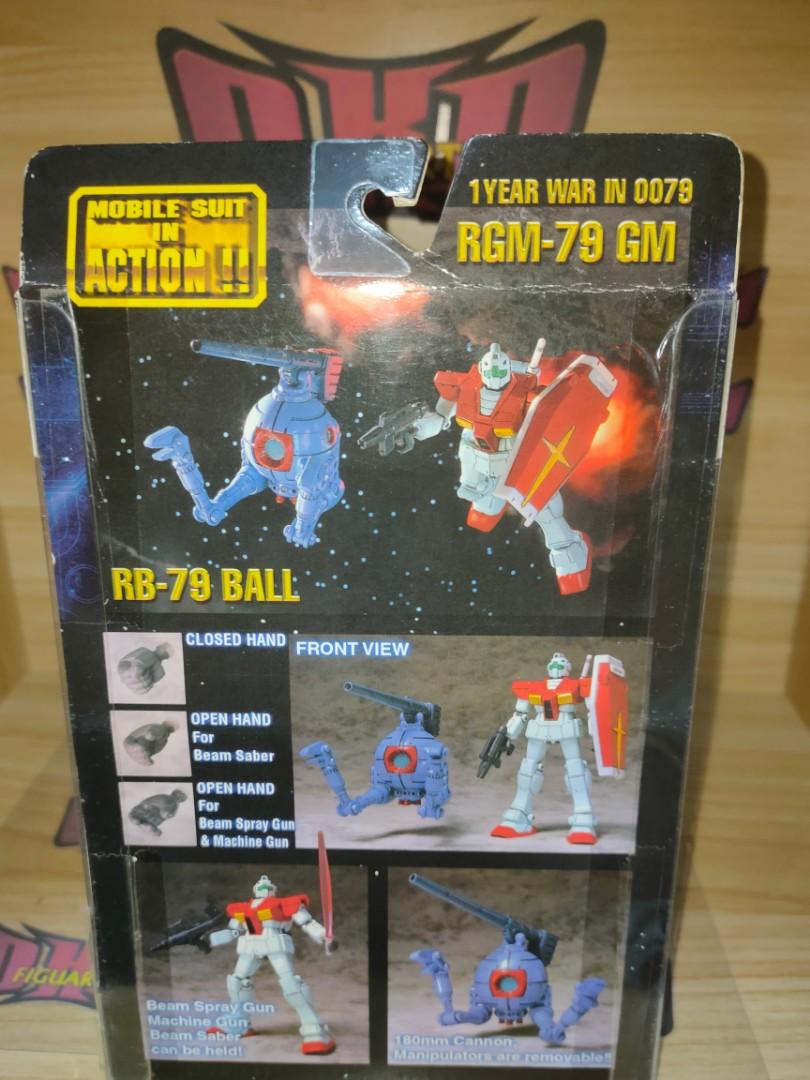 Bandai MIA GM & Ball set on Carousell