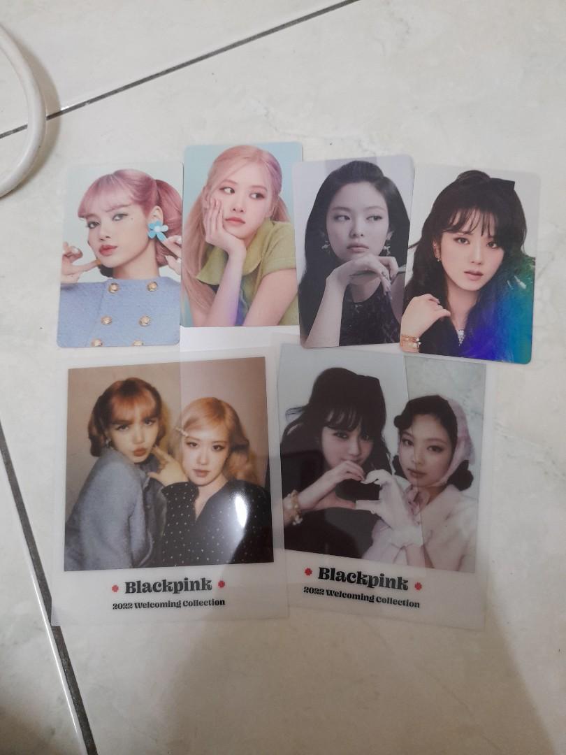 Blackpink welcoming collection 2022 weverse pob transparent holo pc, Hobbies & Toys ...
