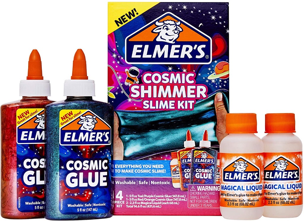 BNIB: Elmer's Cosmic Shimmer Slime Kit, Contains Elmer's Cosmic Liquid ...
