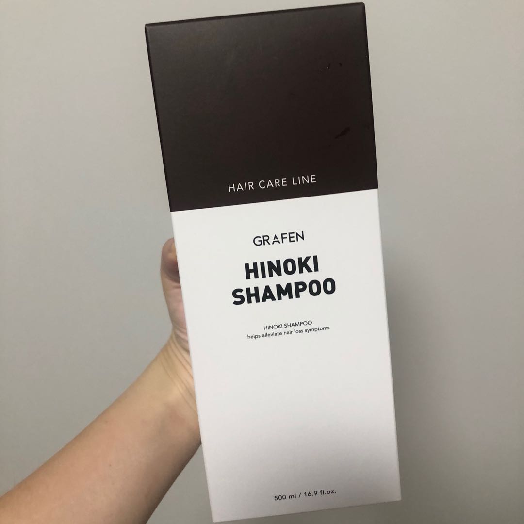 BNIB GRAFEN Hinoki Shampoo 500ml, Beauty & Personal Care, Hair on Carousell