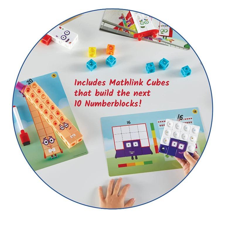 BNIB: hand2mind Numberblocks MathLink Cubes 11-20 Activity Set, 30 ... BNIB: hand2mind Numberblocks MathLink Cubes 11-20 Activity Set, 30 ...