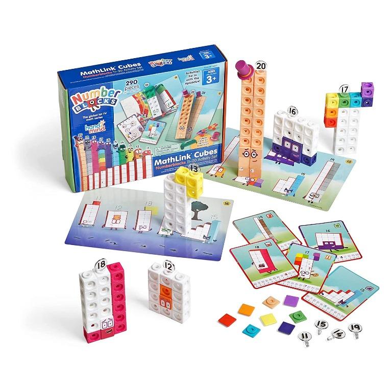 BNIB: hand2mind Numberblocks MathLink Cubes 11-20 Activity Set, 30 ... BNIB: hand2mind Numberblocks MathLink Cubes 11-20 Activity Set, 30 ...
