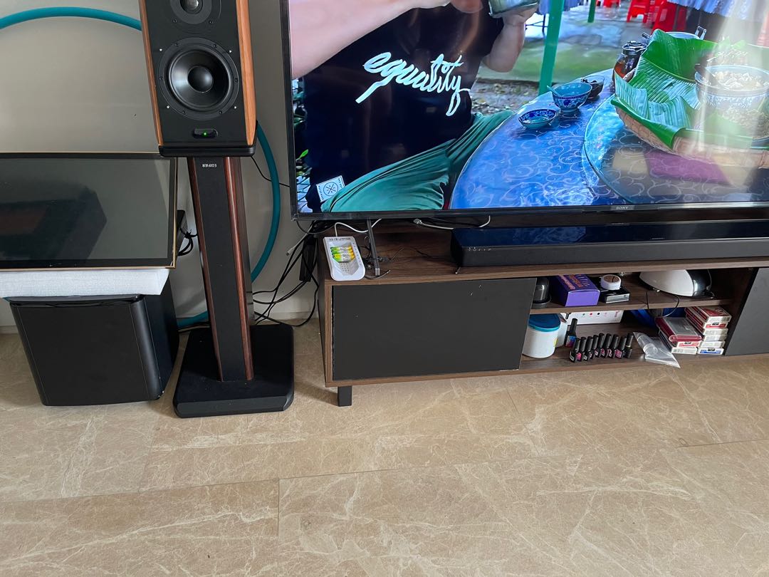 Bose soundbar 300 and base module and surround speaker, TV & Home ...