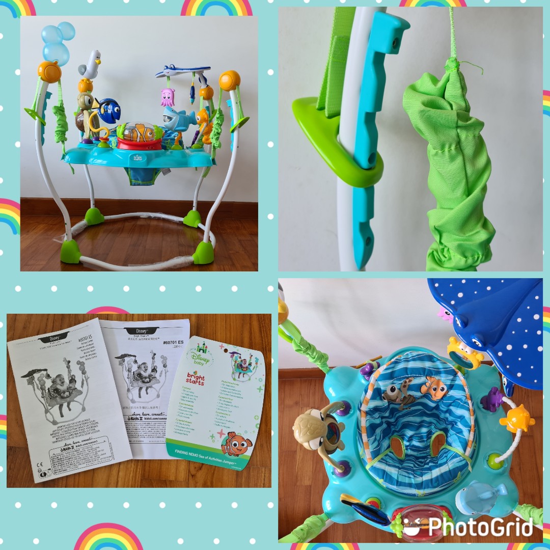 Bright Starts Disney Finding Nemo Jumperoo, Babies & Kids, Infant ...