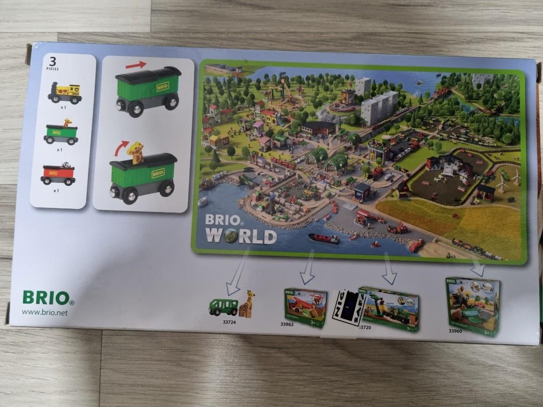 BRIO safari train set (zoo), Hobbies & Toys, Toys & Games on Carousell