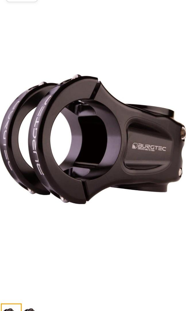 Brand New Burgtec Stem Enduro MK3 Black Annodised Aluminium Alloy 35mm ...