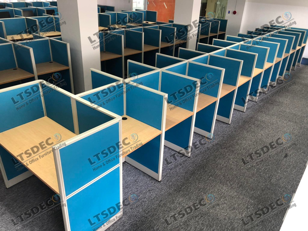 CALL CENTER TABLE OFFICE PARTITIONS, Furniture & Home Living, Office ...