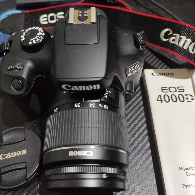 Canon EOS 4000D DSLR Camera, Photography, Cameras on Carousell