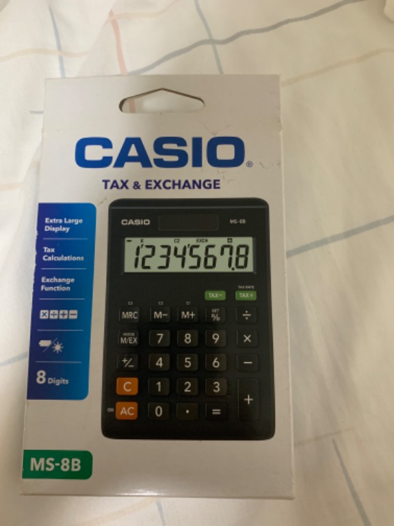 Casio ms-8b calculator, Hobbies & Toys, Stationery & Craft, Stationery ...