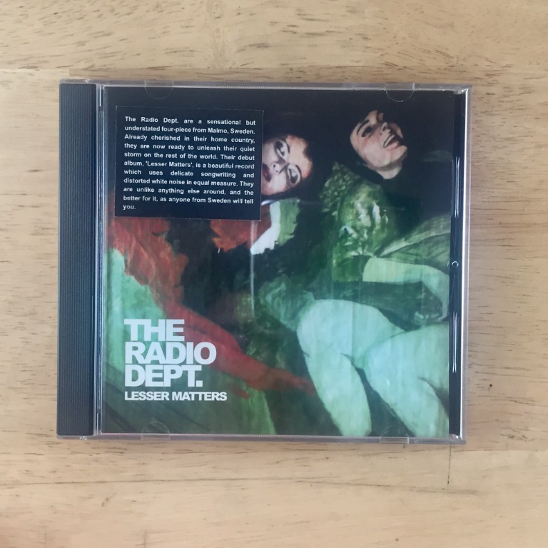CD: THE RADIO DEPT. — LESSER MATTERS, Hobbies & Toys, Music & Media ...