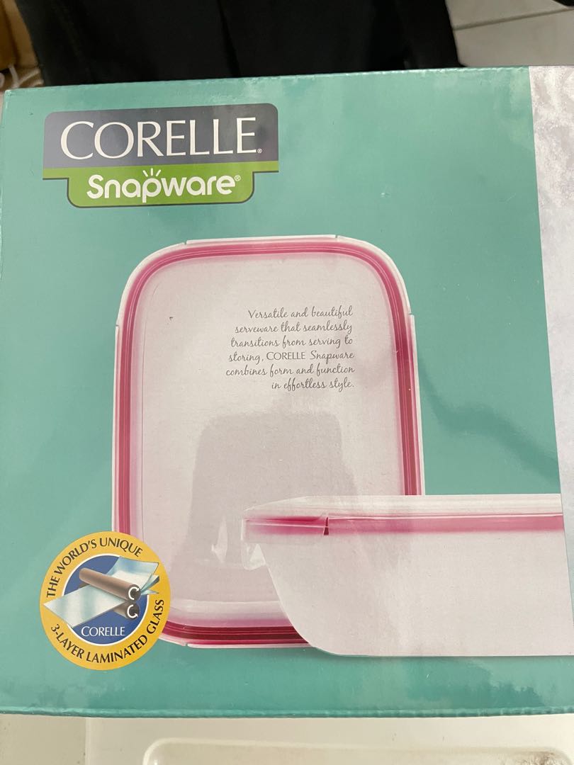Corelle oven container, Furniture & Home Living, Kitchenware ...