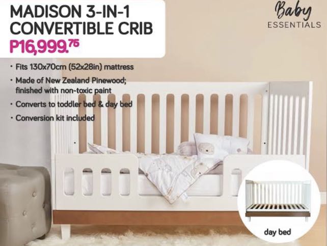 Cuddle Bug Madison Crib, Babies & Kids, Baby Nursery & Kids Furniture ...