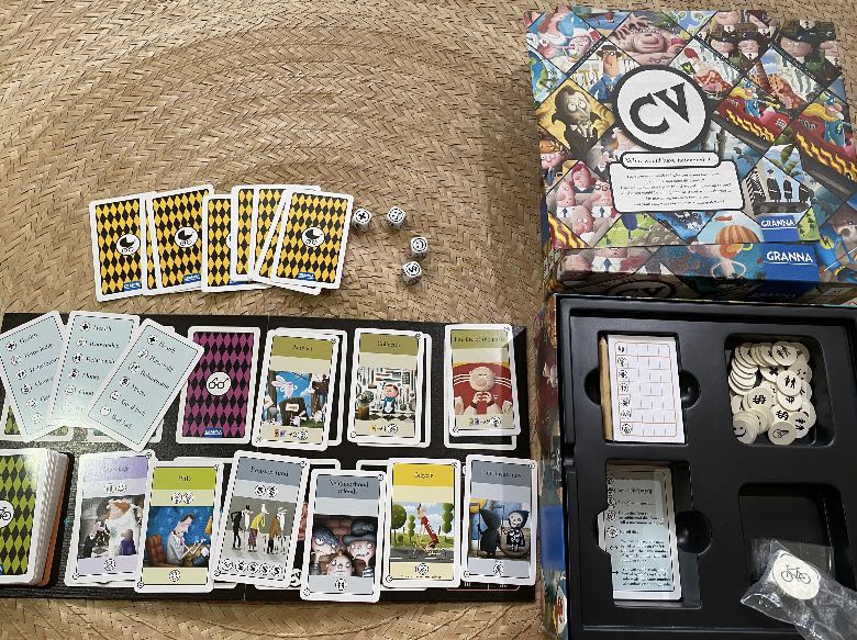 CV Board game, Hobbies & Toys, Toys & Games on Carousell