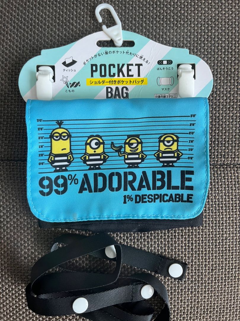 Despicable Me Minion Pocket Bag/ Small Pouch on Carousell