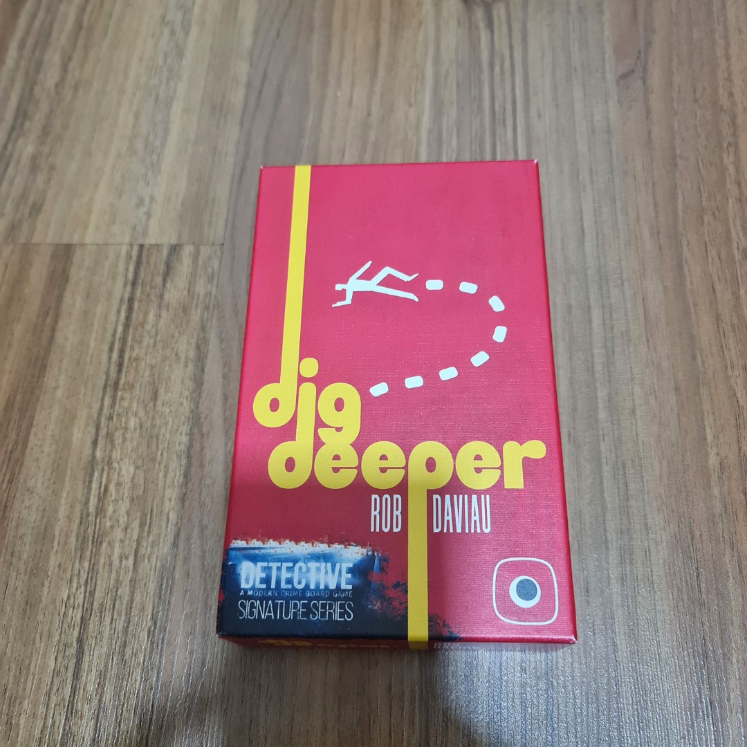 Detective Dig Deeper Boardgame on Carousell