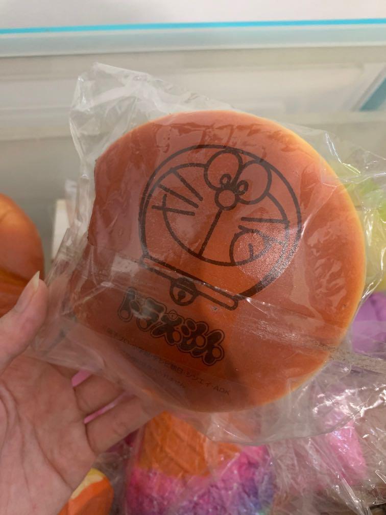 doraemon dorayaki squishy (SQUISHY CLEARANCE), Hobbies & Toys, Toys & Games on Carousell