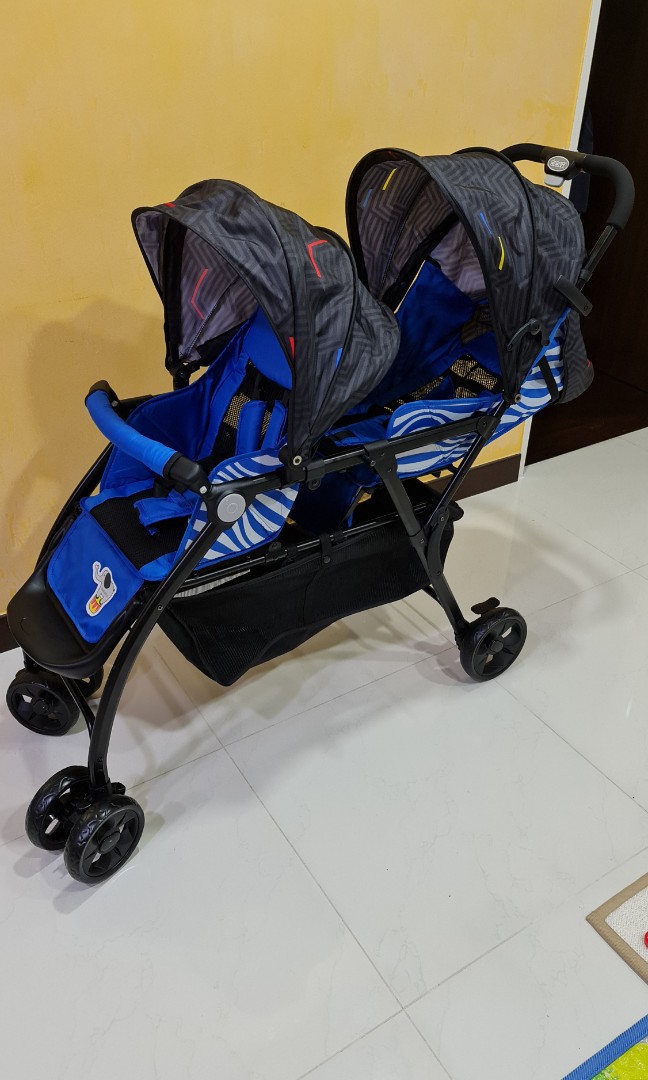 Double Stroller, Babies & Kids, Going Out, Strollers on Carousell