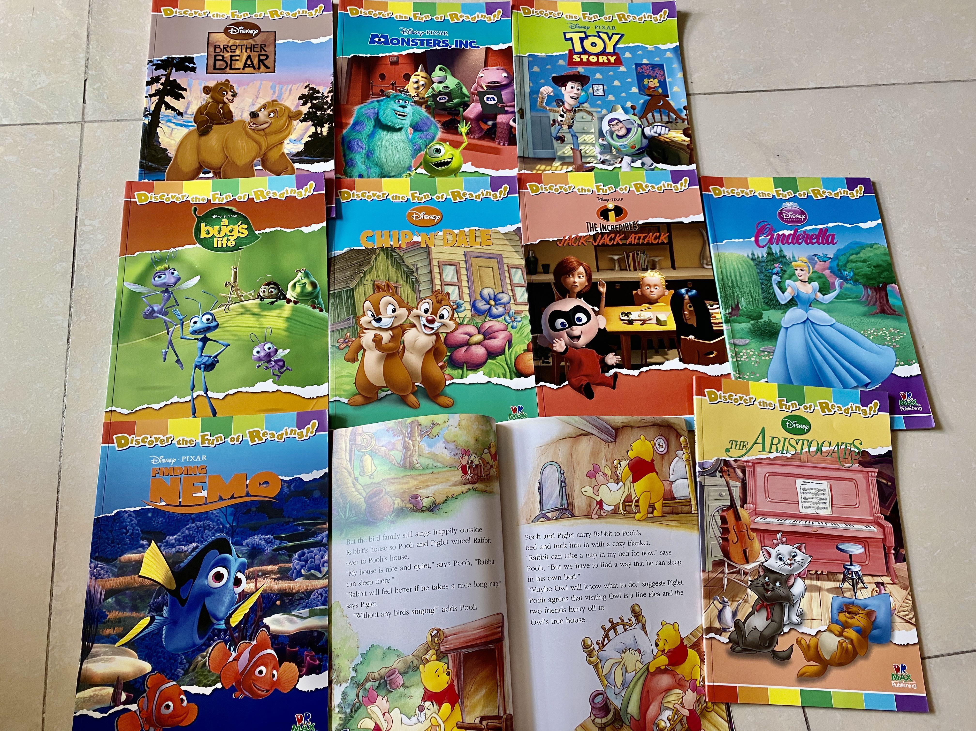 DR MAX Disney English book, 興趣及遊戲, 書本 & 文具, 小說 & 故事書 - Carousell