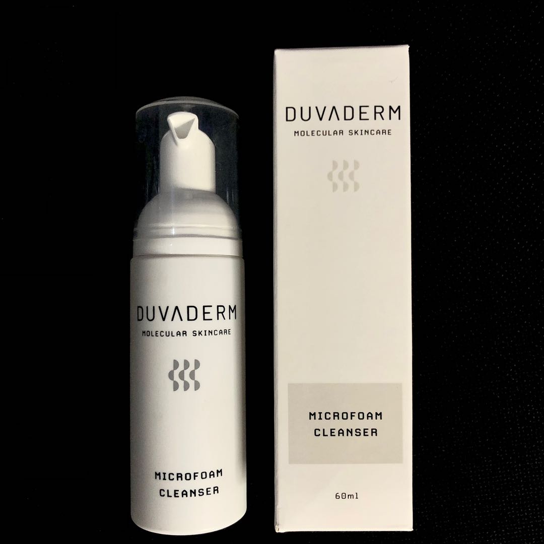 DUVADERM Microfoam Cleanser, Kesehatan & Kecantikan, Kulit, Sabun ...